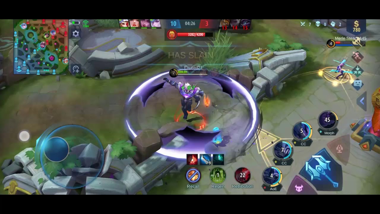 BLACK DRAGON CHONG- (mobile legends game play) - YouTube