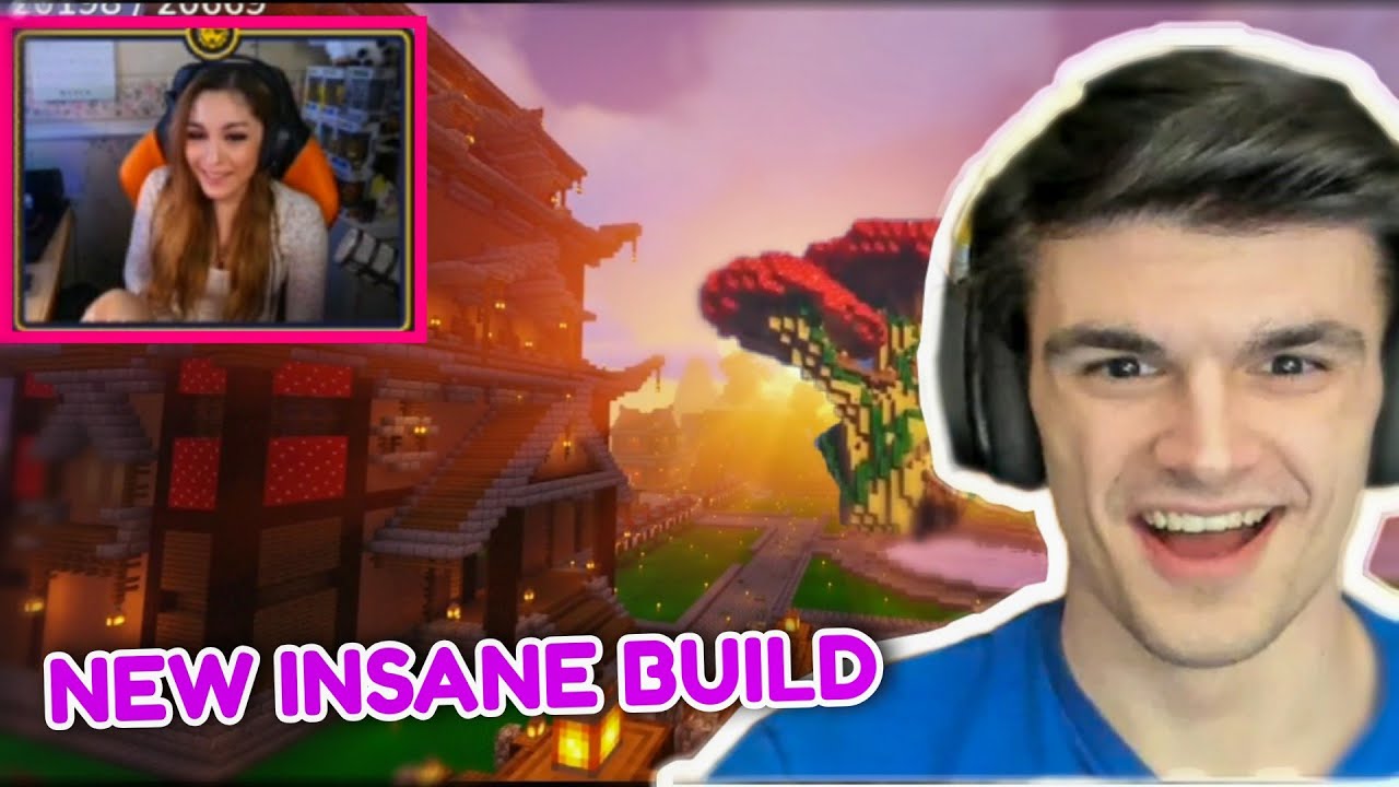Puffy Reacts To Foolish's New Insane Build On Dream SMP - YouTube
