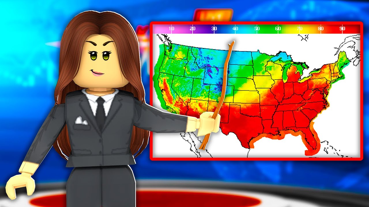 I Became A WEATHER WOMAN! (Roblox) - YouTube