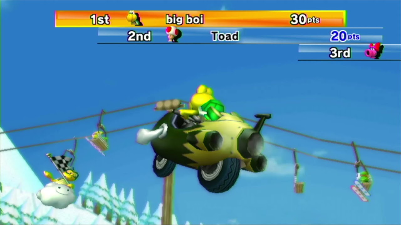 Mario Kart Wii - Koopa Troopa, Bullet Bike - YouTube