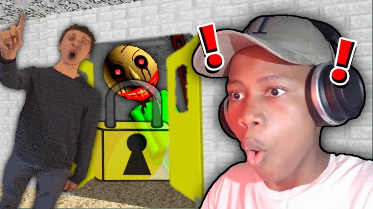 UNLOCKED A SECRET SCARY ROOM IN BALDI'S BASICS!! Baldis Basics # ...