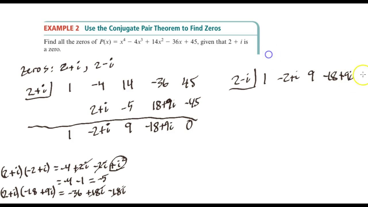 Chapter 3 - Section 4 - Example 2 - YouTube