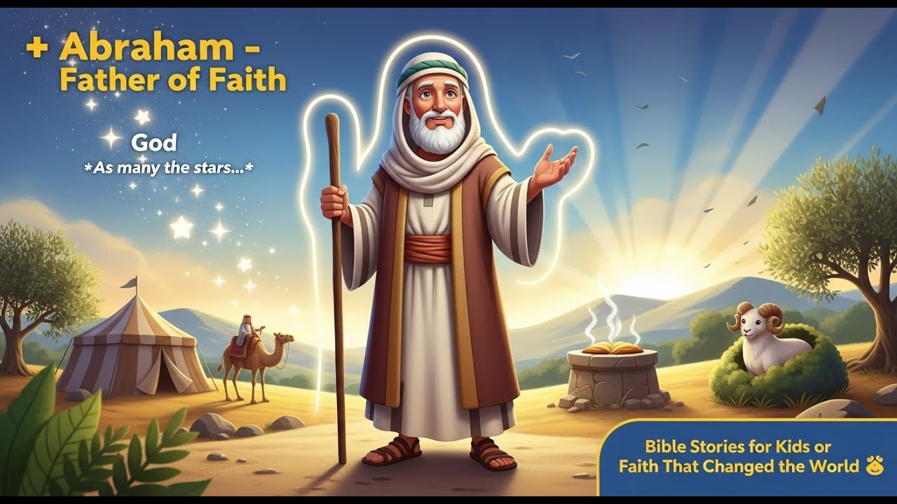 Abraham – Father of Faith | Bible Story for Kids & Adults | Zion Kids ...