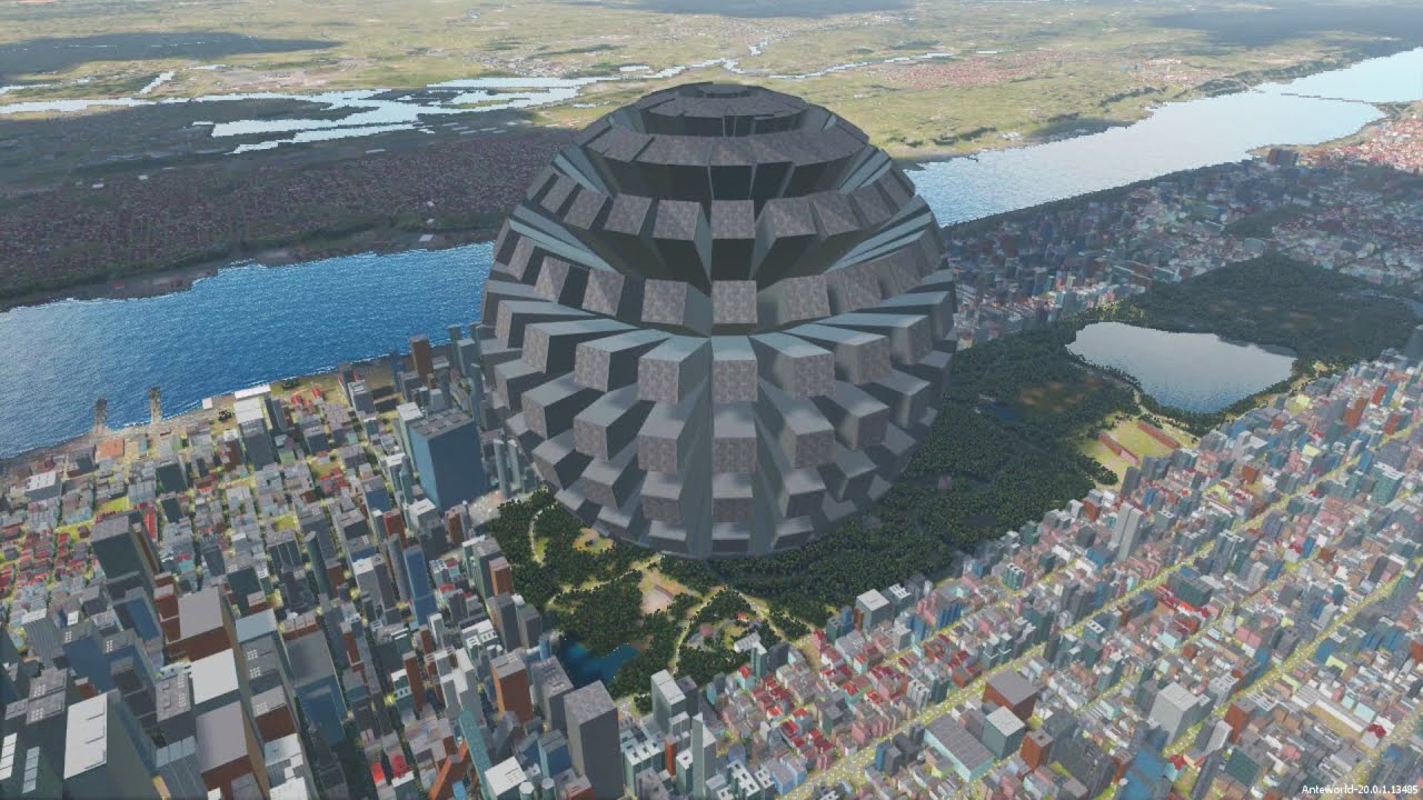 Massive Structures - Outerra Anteworld - YouTube