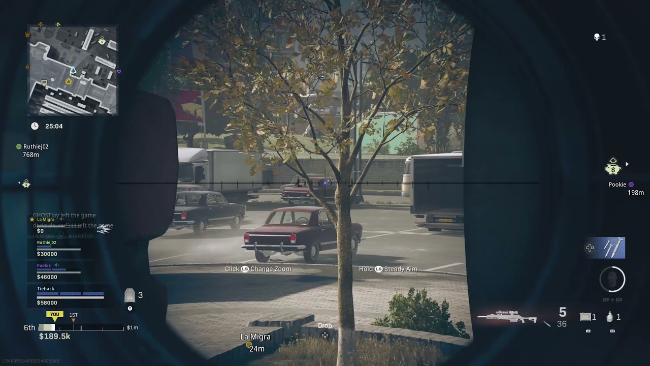 Getting A No Scope Armor Break On Warzone With The HDR - YouTube