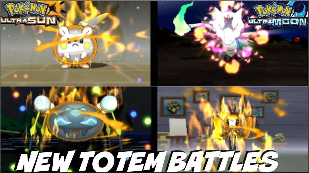Pokemon ultra sun totem pokemon - lasopacomputers