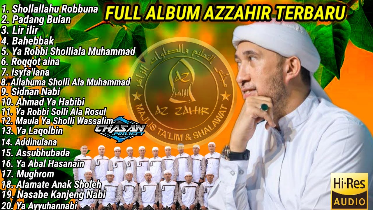 AZ ZAHIR FULL ALBUM TERBARU 2024 - AUDIO HD - YouTube