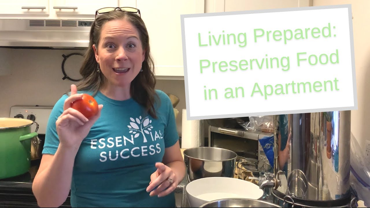 Living Prepared: Preserving Food in an Apartment - YouTube