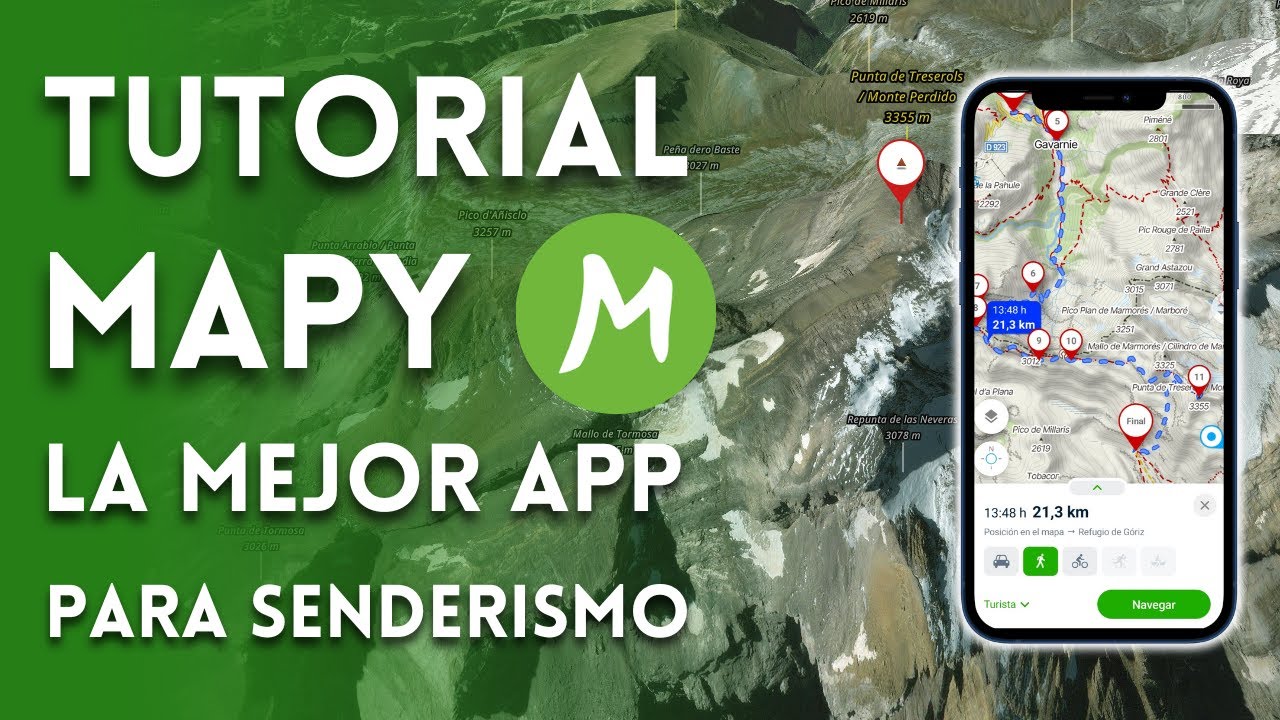 ¿Como usar Mapy.com? Tutorial completo de la aplicación para navegación móvil Mapy.cz - YouTube