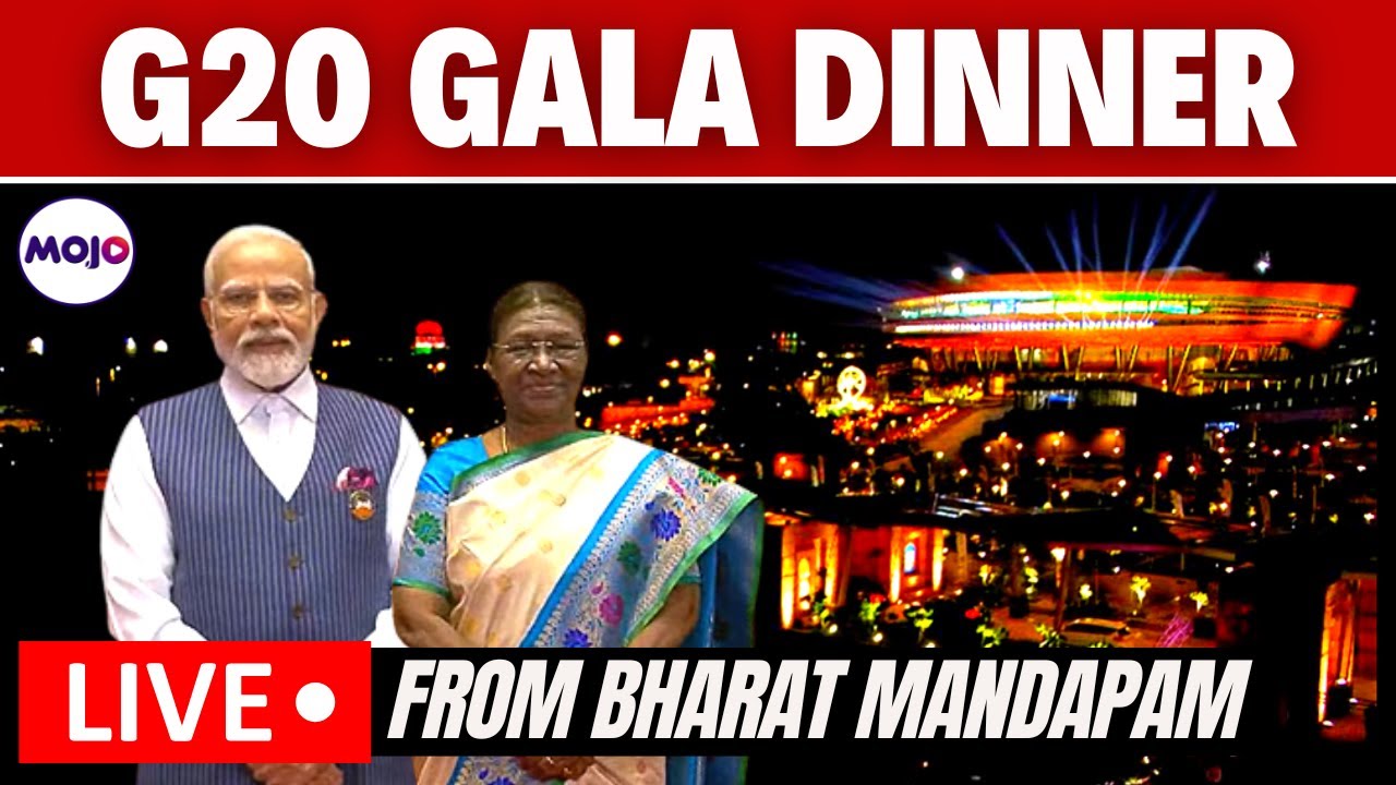 G20 Summit Gala Dinner LIVE | President Murmu, PM Modi receive world ...