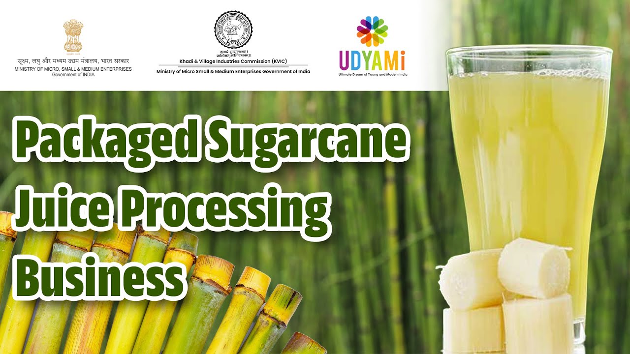 Free Webinar on Packaged Sugarcane Juice Processing Business - YouTube
