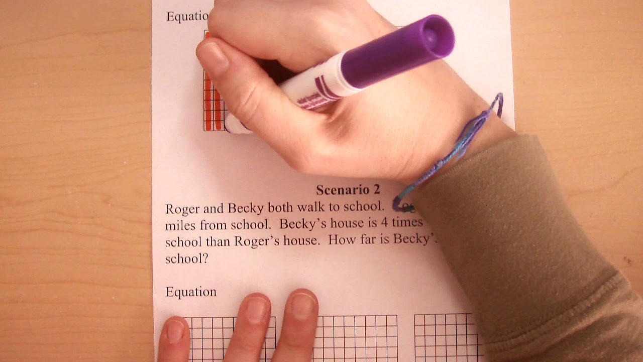 Multiplying Decimals with Grids- Scenario 1 - YouTube
