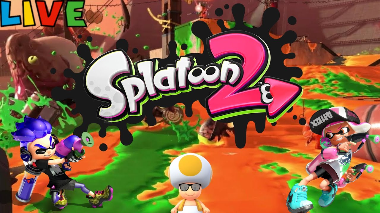 Splatoon 2 (Salmon Run & Turf War) (Feat. Muffy) - YouTube