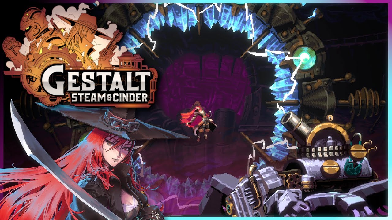 Incredible Steampunk Metroidvania - Gestalt: Steam & Cinder - YouTube