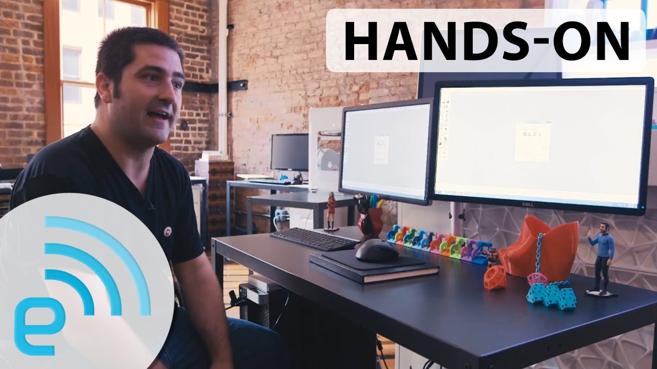 3D Systems Cubify Sculpt hands-on | Engadget - YouTube