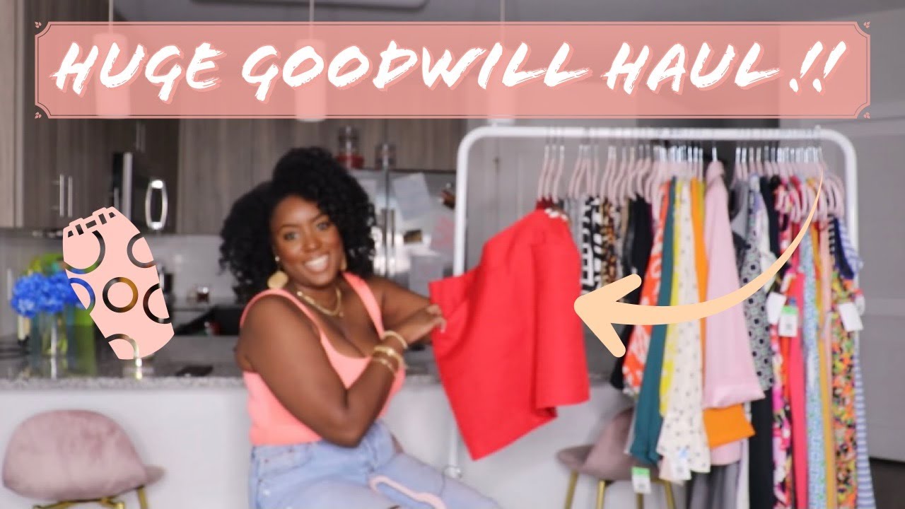 HUGE GOODWILL HAUL | SUPER CUTE - YouTube