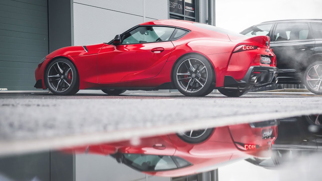 Twin Valved Mk4 Toyota Supra (A90) High Flow Performance Exhaust (Turbo ...