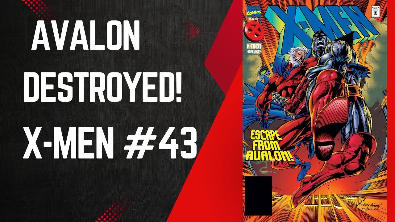 The Fall of Avalon! X-Men #43, Paul Smith & Fabian Nicieza, Marvel ...