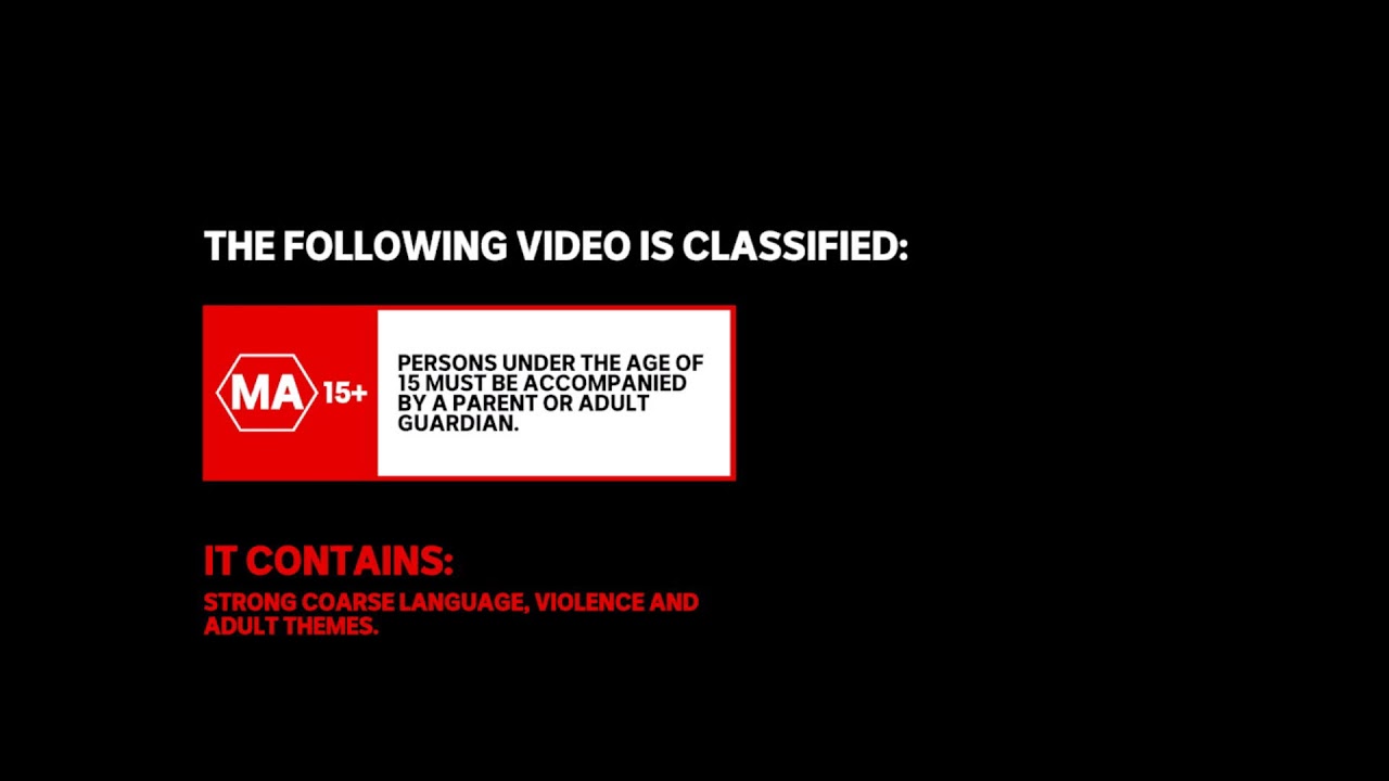 Custom Video Classification Warning - MA15 (version 7) - YouTube