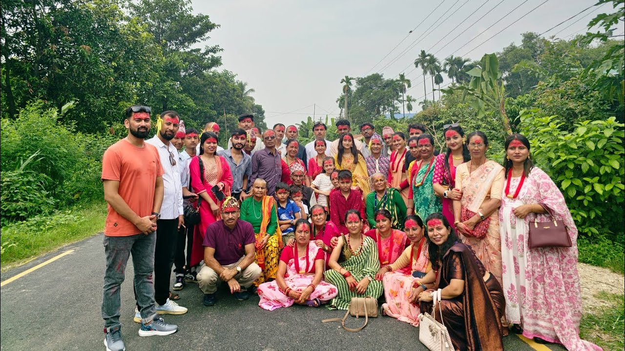 Happy dashain everyone ️/fun dashain.. - YouTube