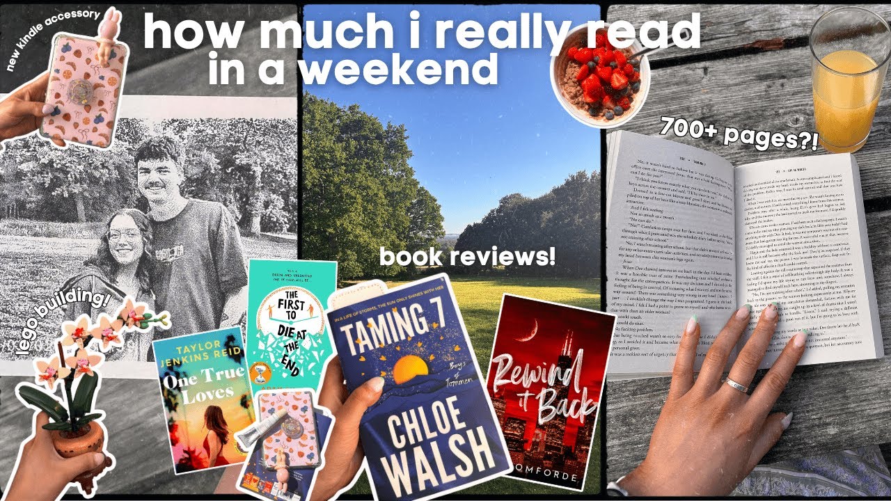 How Much I REALLY Read in a Weekend! *over 700 pages*,spoiler free ...