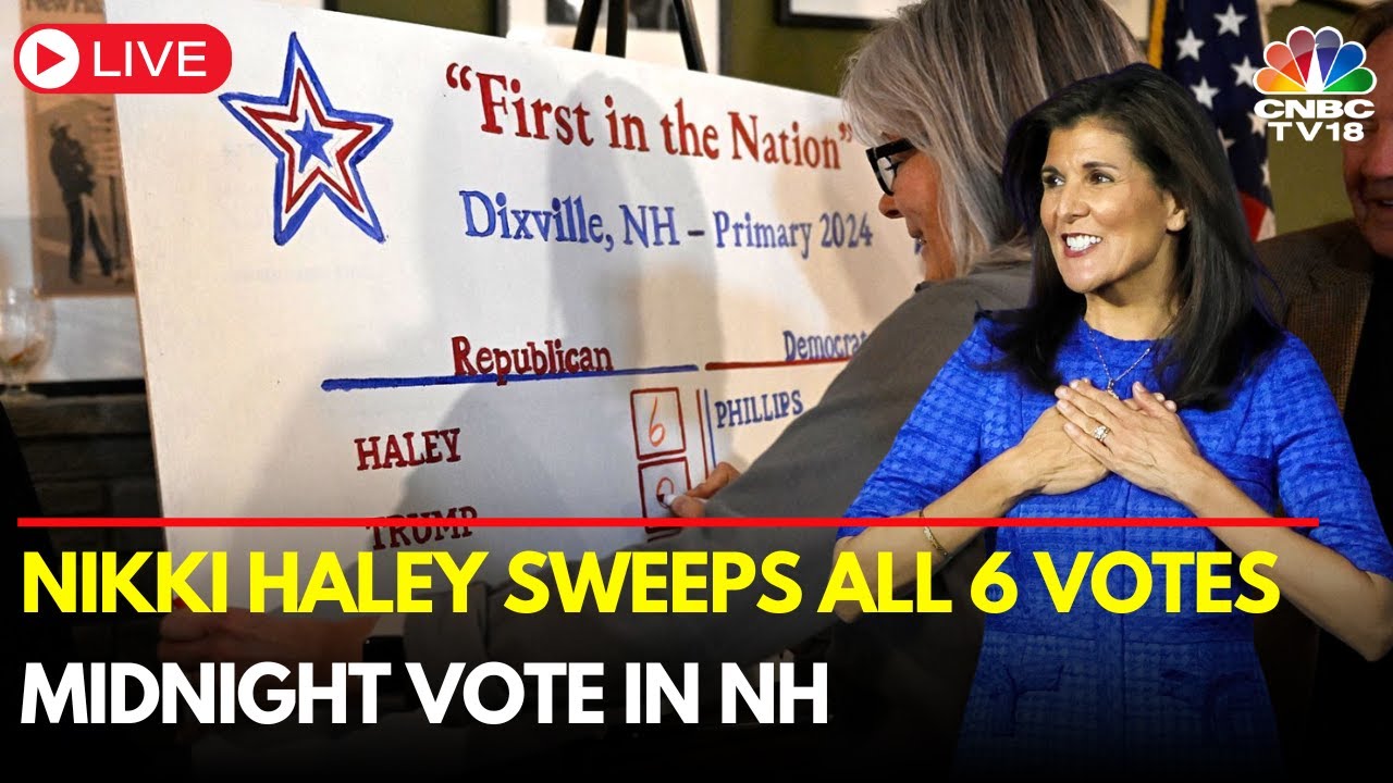 LIVE: New Hampshire Primary: Donald Trump and Nikki Haley Go Head-To ...