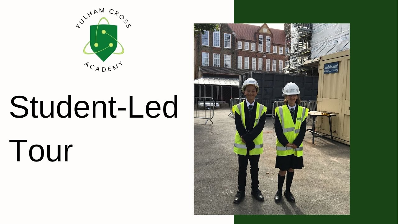 Fulham Cross Academy - Student-led Tour - YouTube