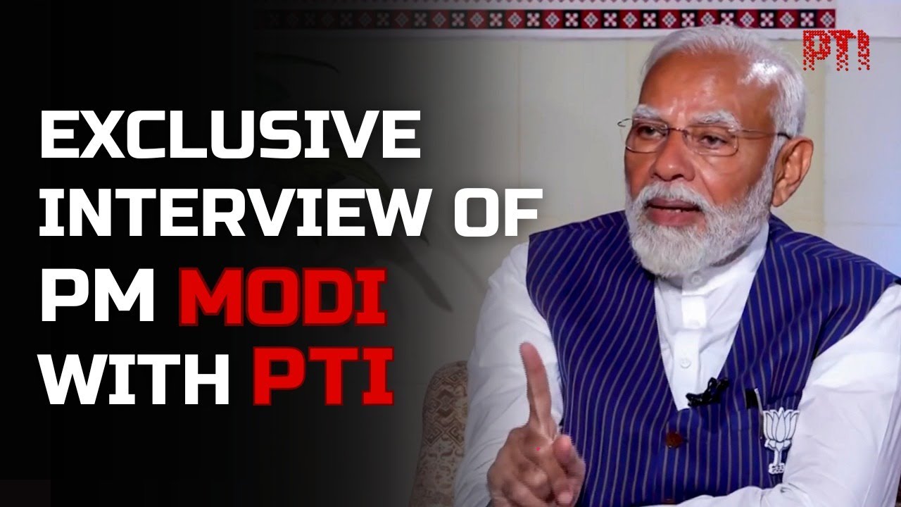 WATCH | Exclusive interview of Prime Minister Narendra Modi with PTI ...