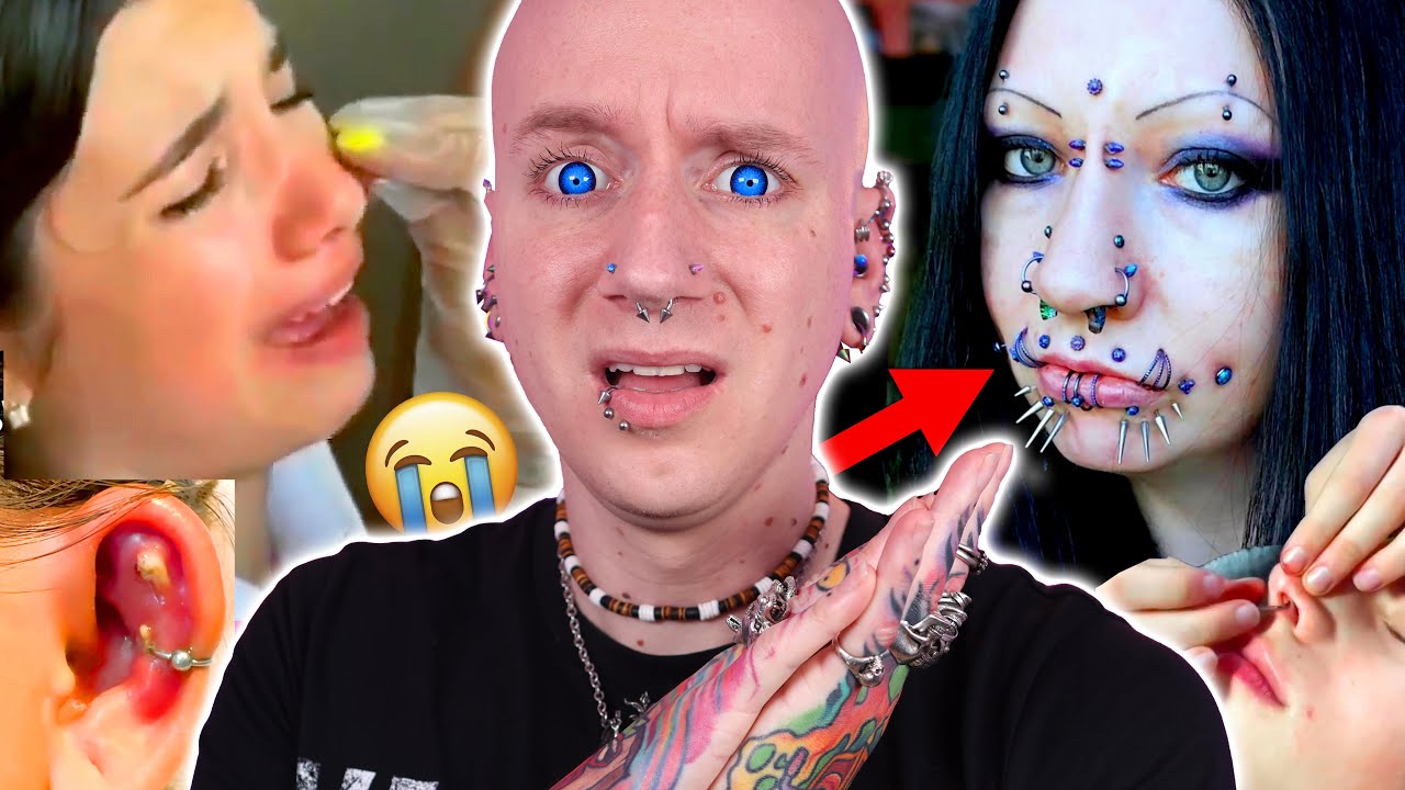 The WORST Septum Piercing Fails Ever | Piercings Gone Wrong 78 | Roly ...