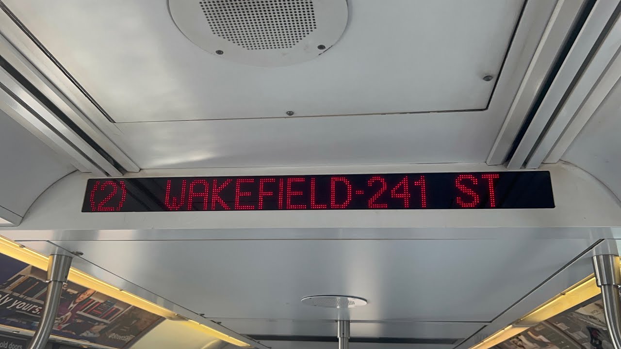 R142 (2) Train [Brooklyn College-Flatbush Avenue to Wakefield-241st ...