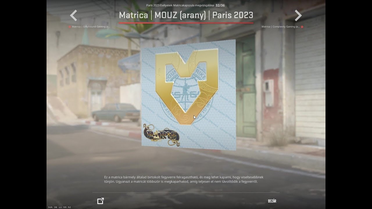 cs2 open 32 Paris 2023 Contenders Sticker Capsule - YouTube