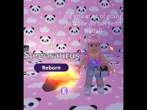 Stegosaurus Neon Adopt Me - YouTube