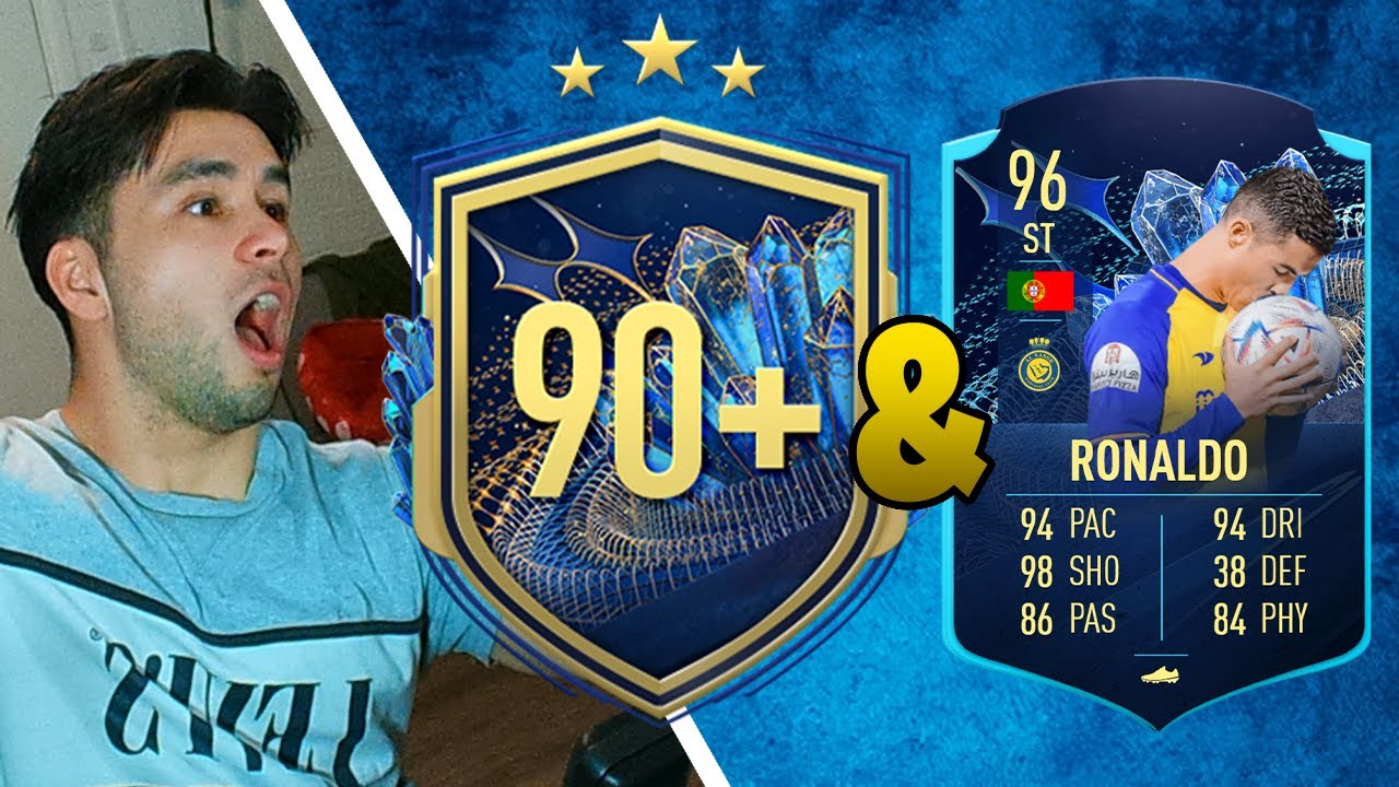 Ik Open PACKS voor TOTS MOMENTS RONALDO & 90+ ICON UPGRADE! | FIFA 23 ...