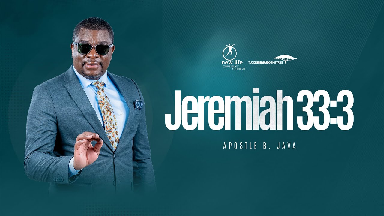 Apostle B Java | Jeremiah 33:3 - YouTube