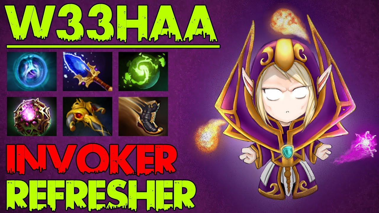 W33Haa - Dota 2 Highlights - Patch 6.88 - Best Invoker Player In The ...