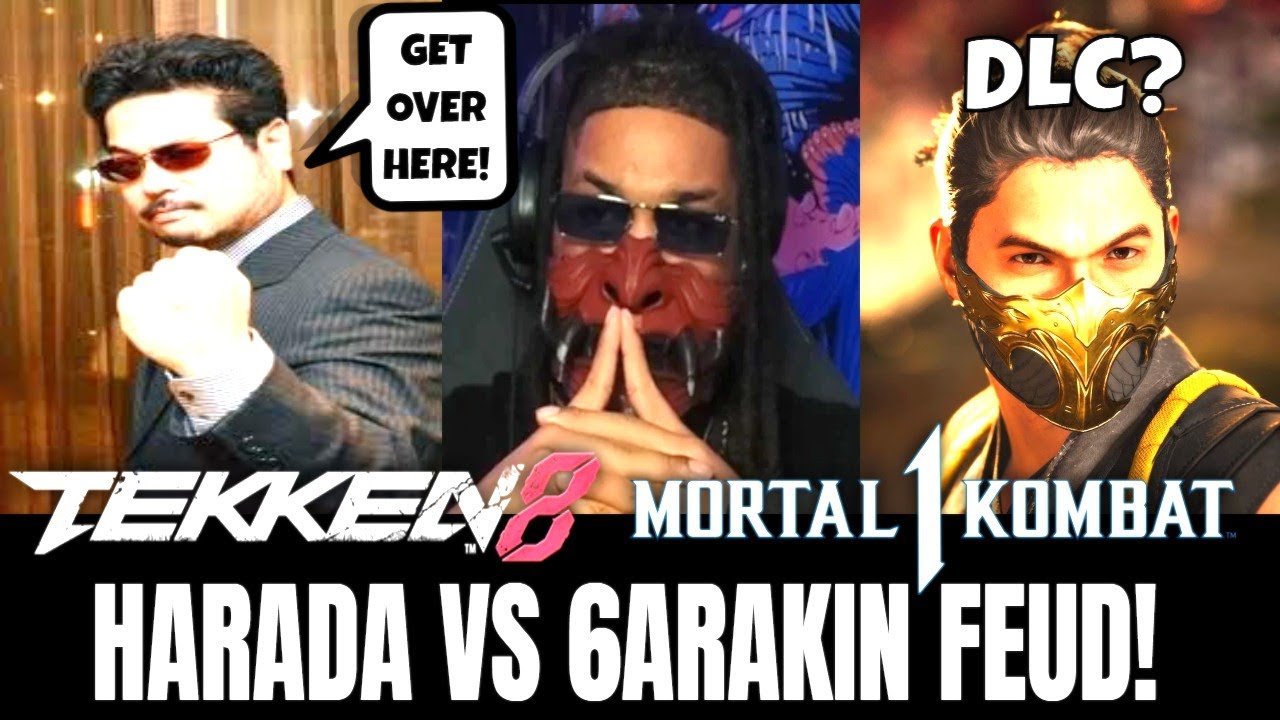 HARADA VS 6ARAKIN FEUD & SCORPION CONTROVERSY! (Tekken 8, MK1) - YouTube