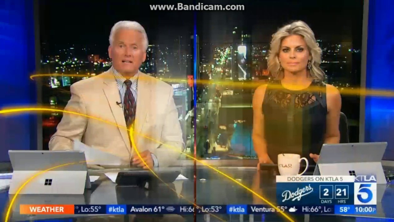 KTLA: KTLA 5 News At 10pm-Breaking News Open--04/02/17 - YouTube