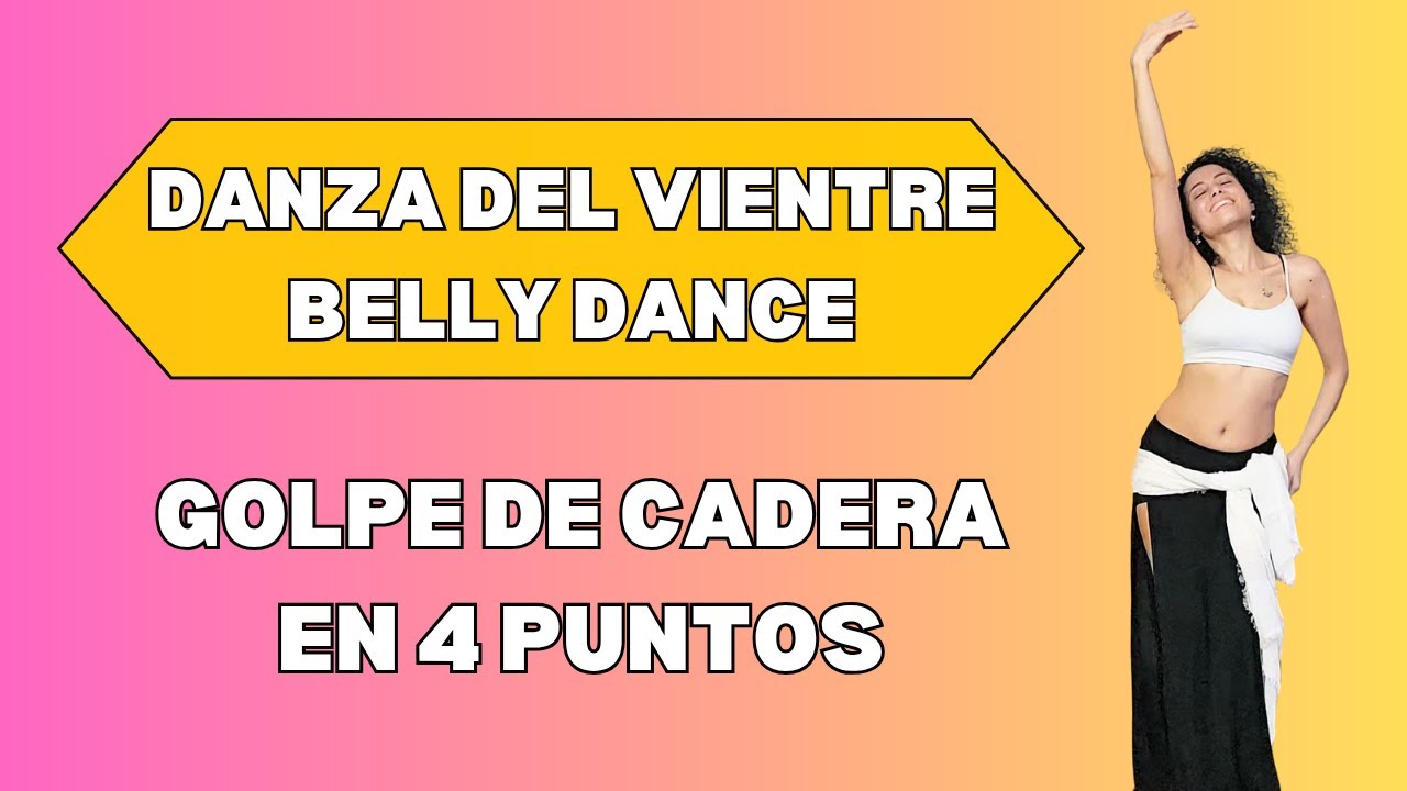 Belly Dance with Luz🌷 Golpe de cadera en 4 puntos #lightupyourdance # ...