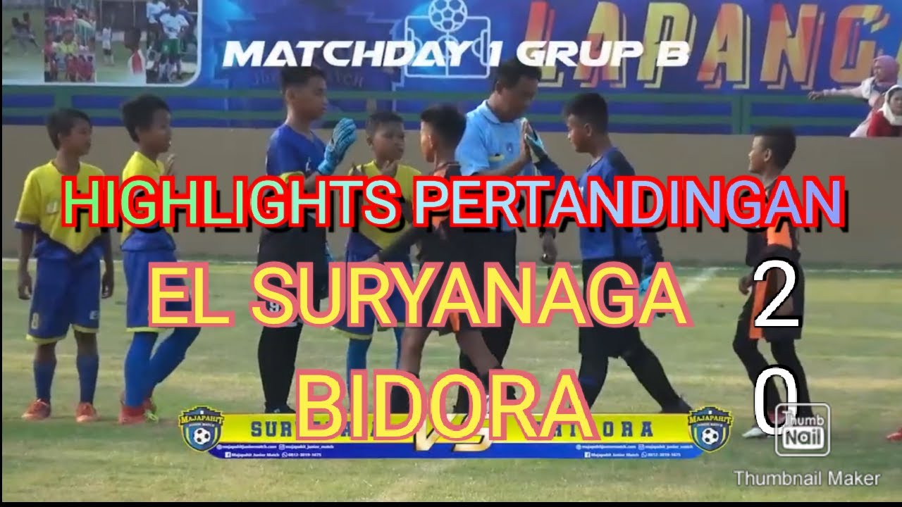 HIGHLIGHTS PERTANDINGAN SSB EL SURYANAGA #Festival SOCCER PLAY# ...