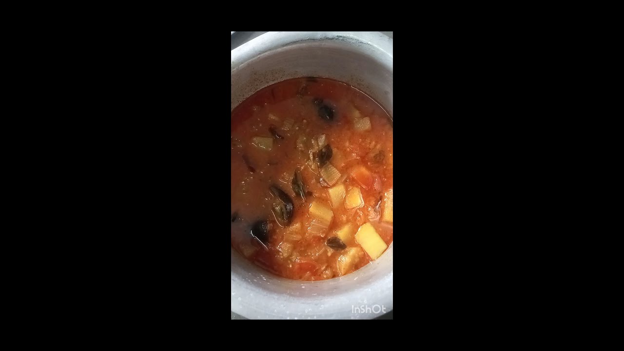 Alugadda vankaya tomato curry - YouTube