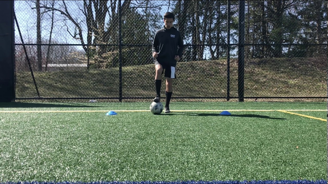 DAY 2 BALL MASTERY WEEK- Rolling the soccer ball - YouTube