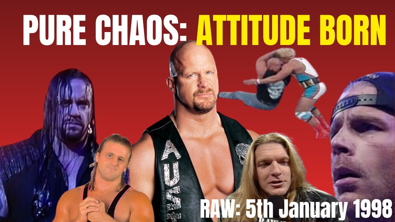 WWE RAW 1998 Episode 1 Was PURE CHAOS – Austin Declares War! - YouTube