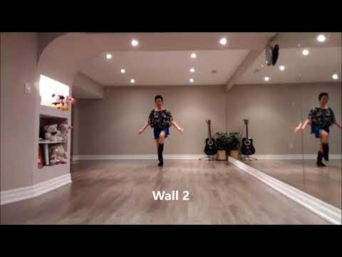 Just An Déjá Vu line dance (Dance & Teach) - YouTube