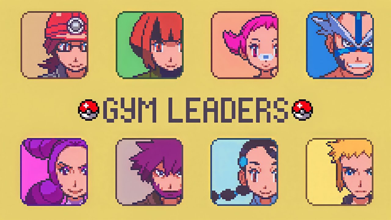 Pokémon Platinum,diamond and pearl | All Gym Leader Battles. - YouTube