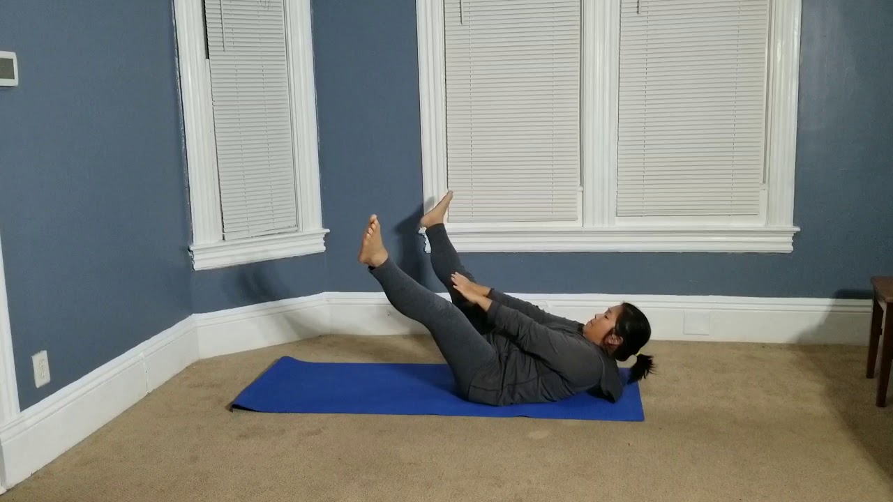 V crunch hold - YouTube