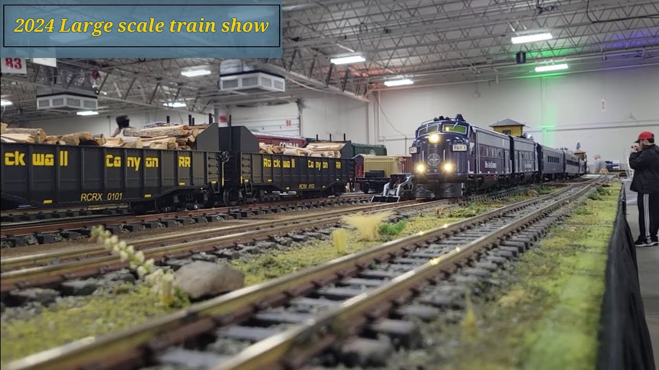 The 2024 large scale train convention - YouTube