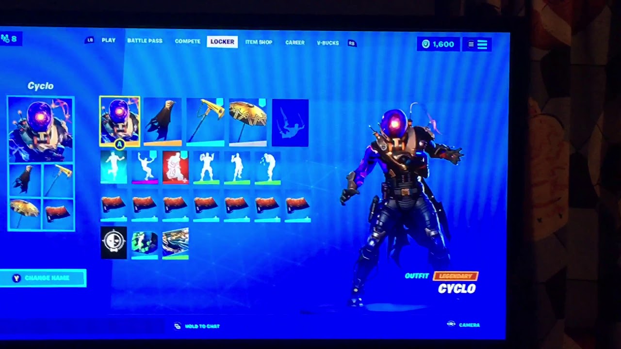 Fortnite cyclo skin from midas - YouTube