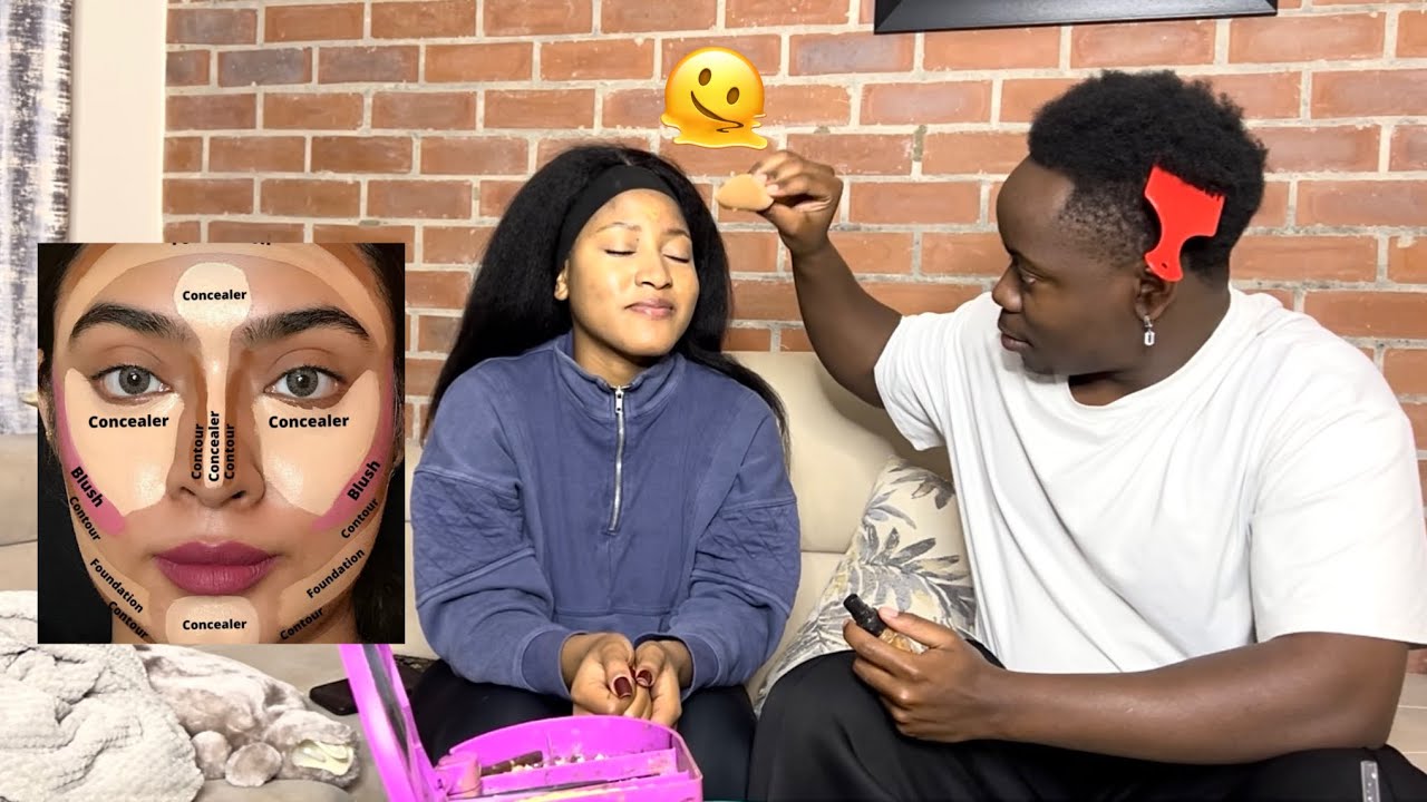 Bruce does my makeup 💄 - YouTube