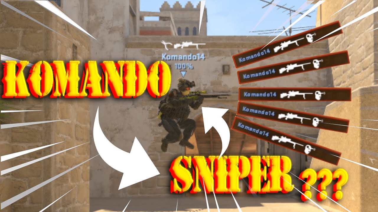 Komando sniper??? CS2 - YouTube