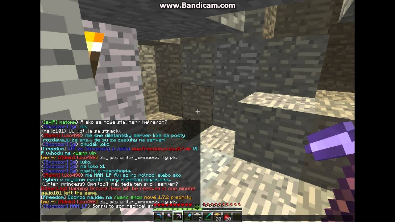 Minecraft server World of freedom 1.7.5 - YouTube